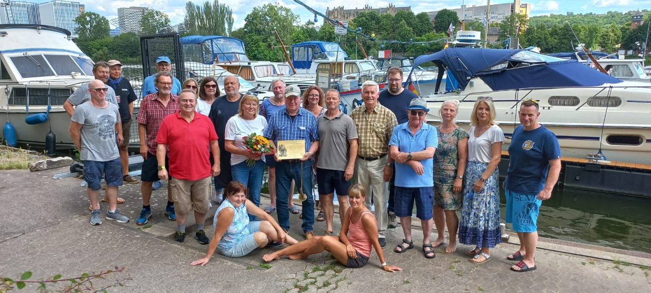 2022-06-11 | Verabschiedung Karl-Heinz Amstadt und Einweihung der neuen Steganlage ...